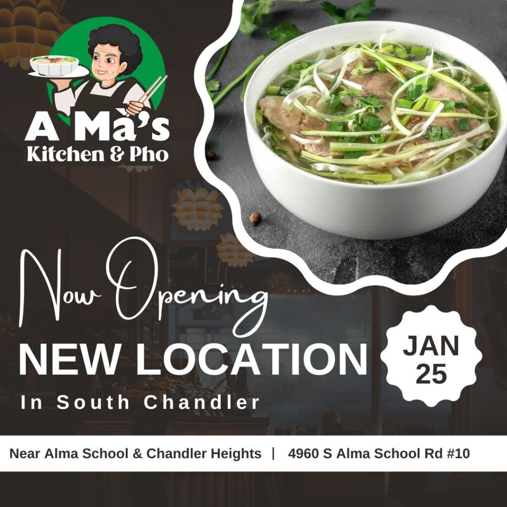 Vietnamese Food Menu | A Ma's Kitchen & Pho in Chandler Arizona